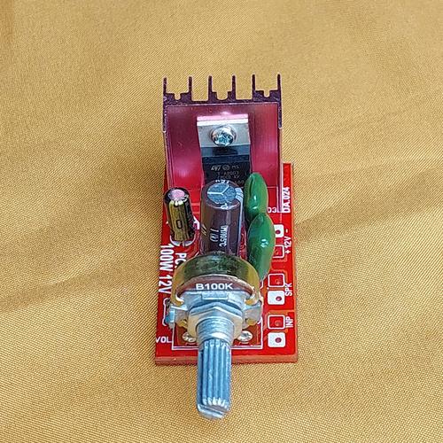 Jual Kit TDA 2003 Tda2003 mini amplifier 12 volt mono plus potensio ...