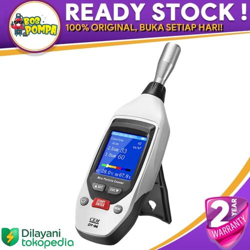 Jual DT96 Particle Counter CEM Debu PM2.5 Tester DT-96 Air Quality ...