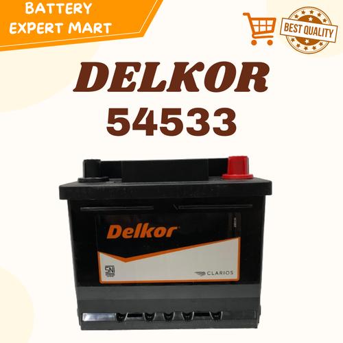 Promo Aki Mobil Kering Chevrolet Spark 1400cc DELKOR MF 54533/DIN 45AH ...