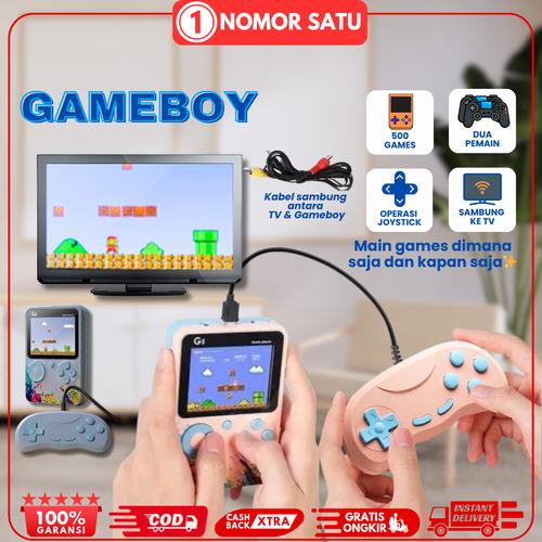 Promo Gameboy Retro G5 Dengan Stik / Vintage Video Game / Mainan Anak ...