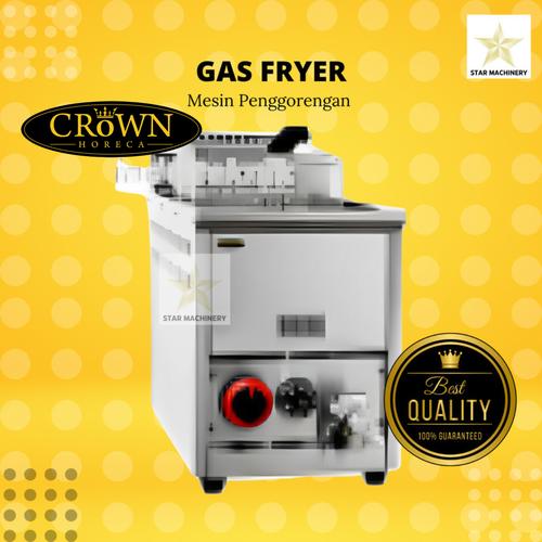 Jual Gas Fryer 8L FRY-8L Crown Horeca - Mesin Penggorengan 8 Liter ...