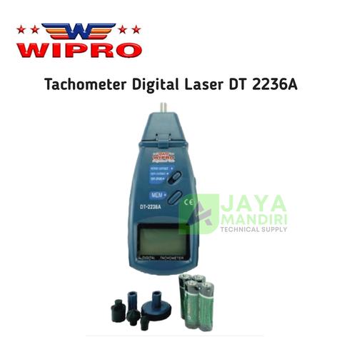Jual Tachometer WIPRO DT 2236A Alat Ukur Kecepatan Putaran Rotasi RPM ...