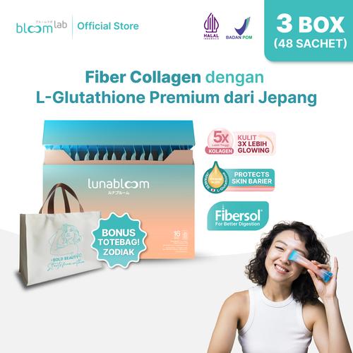 Promo [FREE EXCLUSIVE MERCHANDISE] 3 Box LunaBloom 14-Day Wellness Pack ...