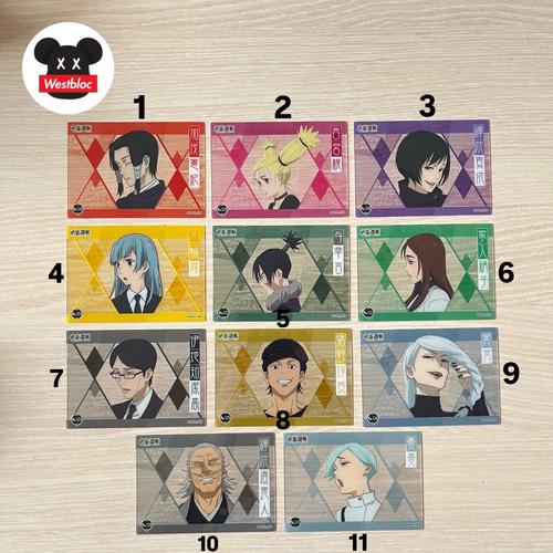 Jual Jujutsu Kaisen JJK Clear Card Collection Vol. 4 Ensky Japan ...