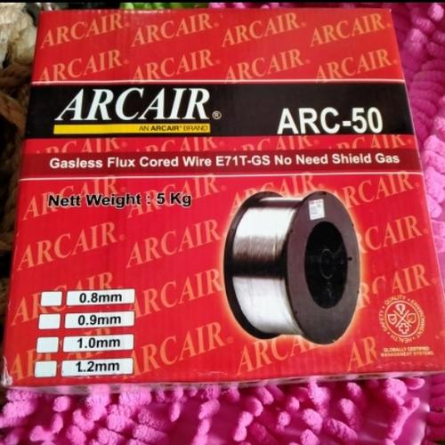 Jual mig wire besi co 2 0.8mm isi 5kg/ kawat las rol co 5 kg - merk arcair - Kota Bandar Lampung ...