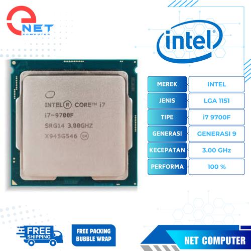 Jual PROSESOR INTEL CORE I7 9700F LGA 1151 - i5 9400 - Kab. Pandeglang - Net,Computer | Tokopedia