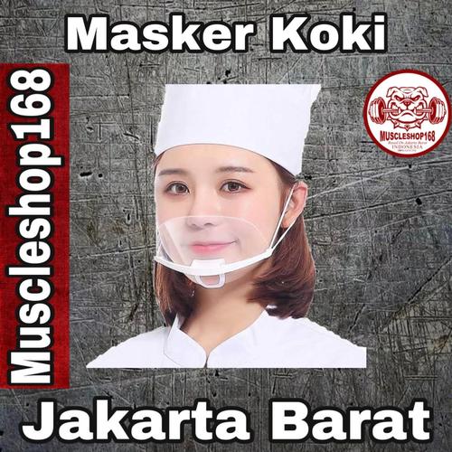 Jual Kitchen Face Shield Mask Masker Mika Penutup Hidung Mulut Koki ...