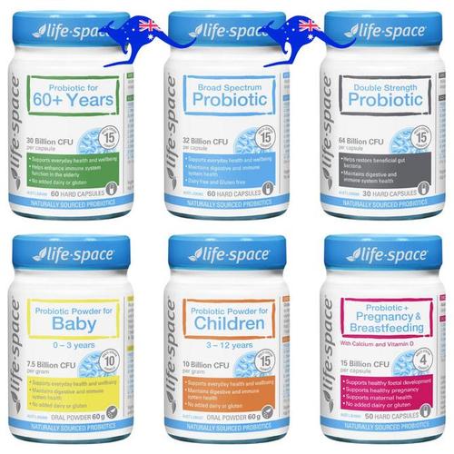 Jual blackmores Life Space Probiotic Broad Spectrum 60+ Years Lifespace ...