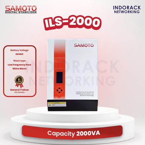 Jual SAMOTO ILS2000 Inverter Low Frequency Pure Sinewave 24V 2000VA ...