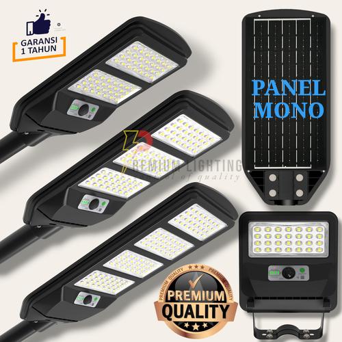Jual lampu solar cell panel mono outdoor otomatis 100W 200W 300 400 ...
