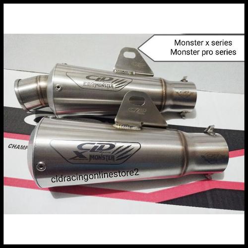 Jual SELENCER/SILENCER ONLY CLD RACING TYPE MONSTER X & PRO SERIES ...