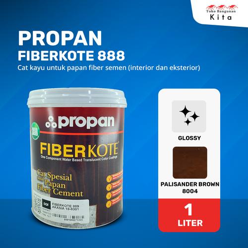 Jual Fiberkote 888 Cat lisplang GRC / Gloss / Palisander Brown (1 Liter ...