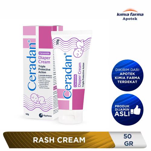 Jual CERADAN DIAPER CREAM 50 GR / KRIM RUAM POPOK / KIMIA FARMA ...