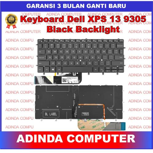 Jual Keyboard Dell XPS 13 9305 9360 9370 9380 7390 P82G 82FHM 082FHM ...
