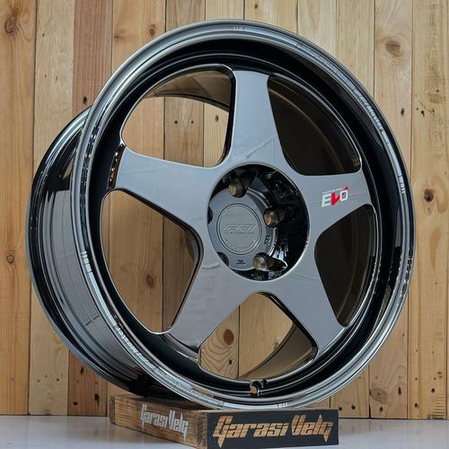 Jual VELG MOBIL RING 18 EVO REGAMASTER FLOW FORMING BLACK CHROAM UTK ...