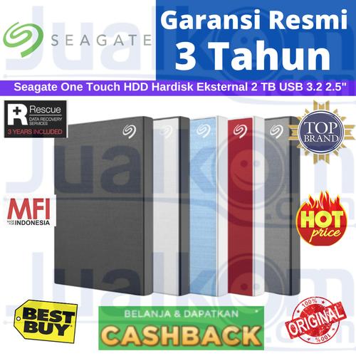 Jual Seagate One Touch HDD / Hardisk Eksternal 2TB - rose gold ...