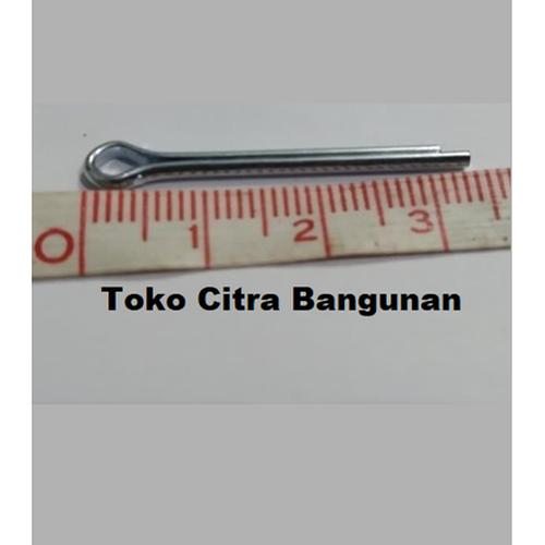 Jual Split Pin Diameter 2.3mm Panjang 1 inch Pasak Penahan Penjepit Pcs ...