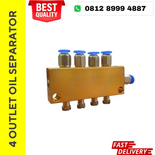 Jual 4 Outlet Adjustable Oil Distributor Valve Oil Separator ...