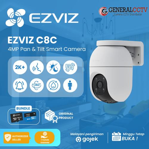 Jual EZVIZ C8C 4MP 2K Kamera Pan & Tilt Wi-Fi Camera Garansi Resmi ...