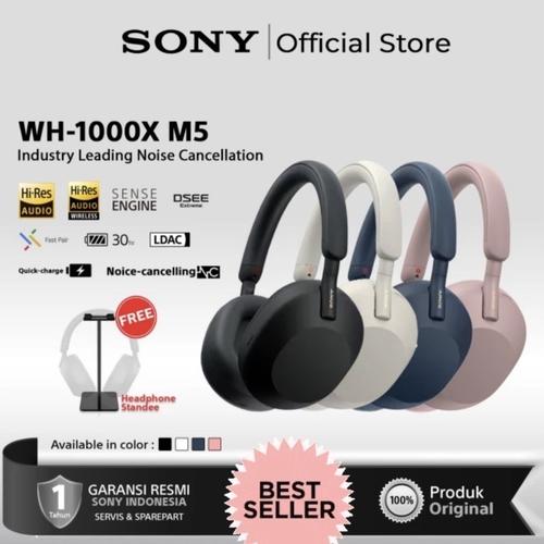 Promo SONY WH-1000XM5 Noise Cancelling Bluetooth Headphone WH1000XM5 ...