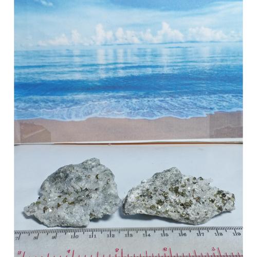 Jual Batu Natural Pyrite Clear Quartz Calcite Rough / Raw (5) - Jakarta ...