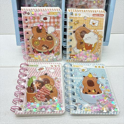 Jual GM - NOTEBOOK MINI BINDER CAPYBARA A7 | MINI NOTEBOOK | BUKU MEMO ...