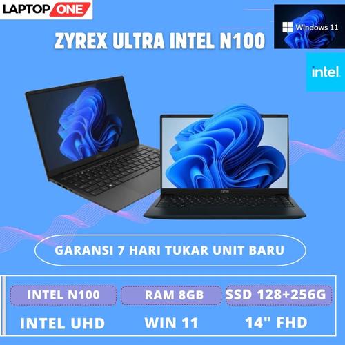 Promo ZYREX ULTRA INTEL N100 8GB 128+256GB W11 14.0FHD BLIT METAL 2Y ...