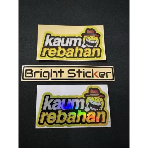 Jual STICKER KAUM REBAHAN PRINCUT - Hologram - Jakarta Timur - Bright ...