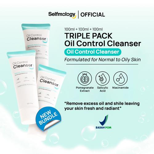 Promo Selfmology Triple Pack Oil Control Cleanser - Sabun untuk Oily ...