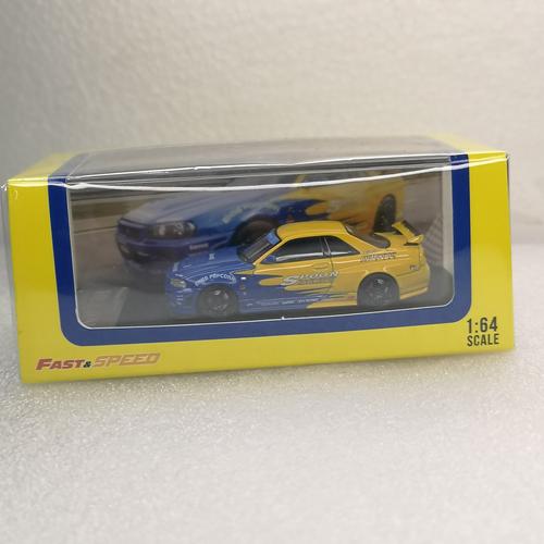 Jual Diecast 1/64 Fast Speed Nissan Skyline GT-R R34 Godzilla Spoon ...