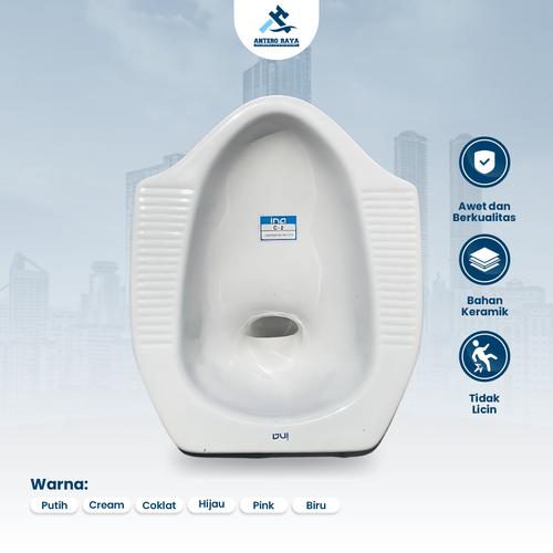 Jual Kloset Jongkok INA Original Closet Toilet WC Kamar Mandi - Putih ...