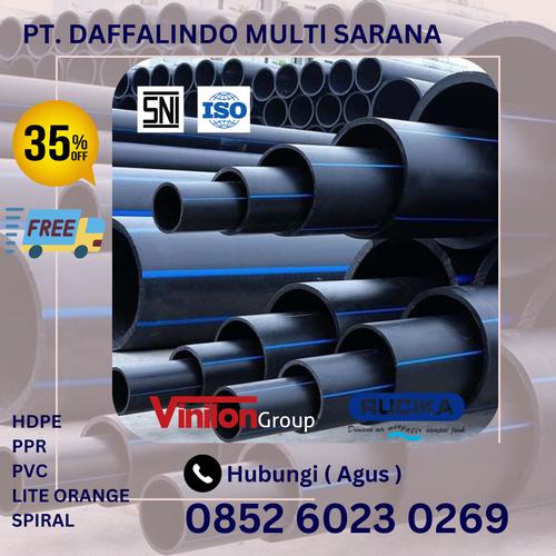 Jual Jual Pipa Hdpe Batangan 6 Meter Ukuran 110mm (4 Inch) PN 16 PE-100 ...