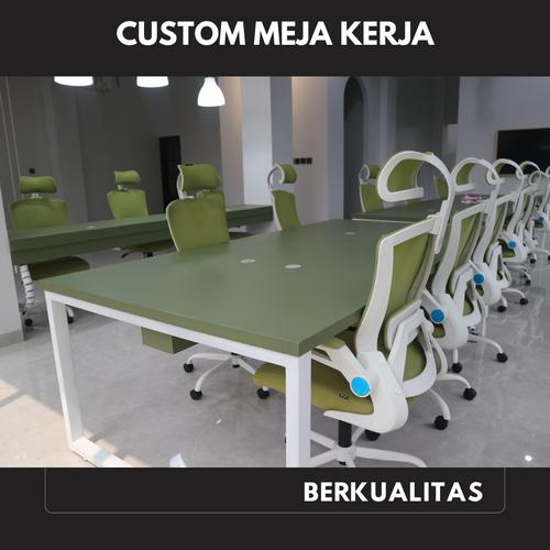 Jual Meja Karyawan Kantor Meja Staff Modern Meja Kerja Custom - Jakarta ...