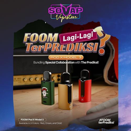 Jual Foom X Prediksi Model 3 POD Bundling Foom 15ml Salt - Red - Kota ...