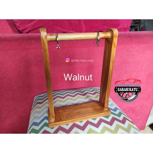 Jual Stand kayu gantungan menu, foto, promo restoran, nomer meja ...