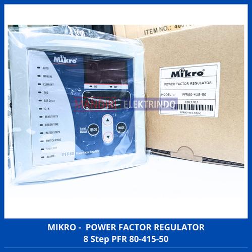 Jual MIKRO - POWER FACTOR REGULATOR 8 Step PFR 80 - 415- 50 - Jakarta Pusat - Sentosa Mandiri ...