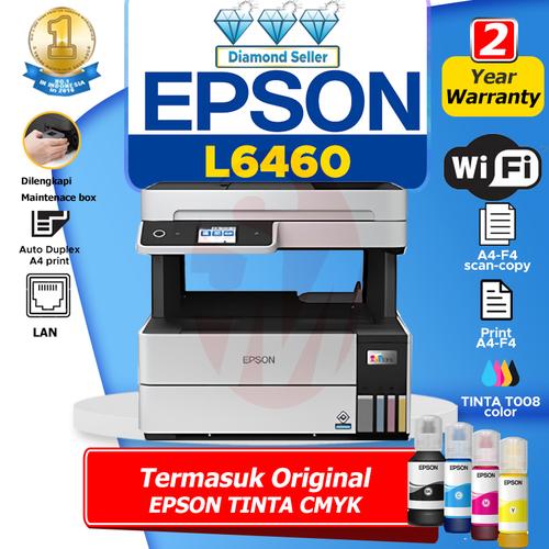 Promo Printer Epson L6460 A4 InkTank Multifungsi ADF Duplex Wireless ...