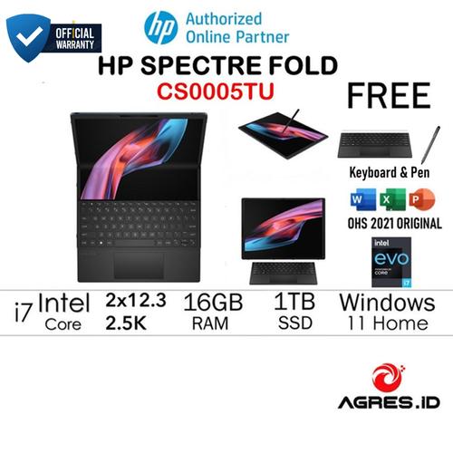 Promo Laptop HP SPECTRE FOLD CS0005TU TOUCH OLED i7 1250U 16GB 1TB W11 ...