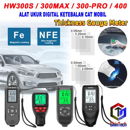 Jual Alat Ukur Digital ketebalan lapisan cat mobil HW-300S HW-300PRO - HW300-PRO, DENGAN BATERAI ...