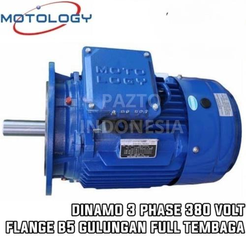 Jual Dinamo Motor B5 1 HP 750 W 3000 RPM 3 PHASE 2 POLE FULL Tembaga FLANGE - Jakarta Barat ...