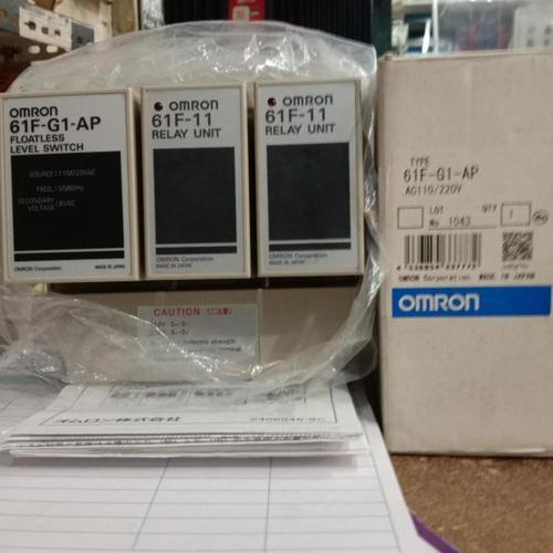 Jual floatless level switch Omron 61f-g1-ap 110/220v ac NEW - Jakarta ...