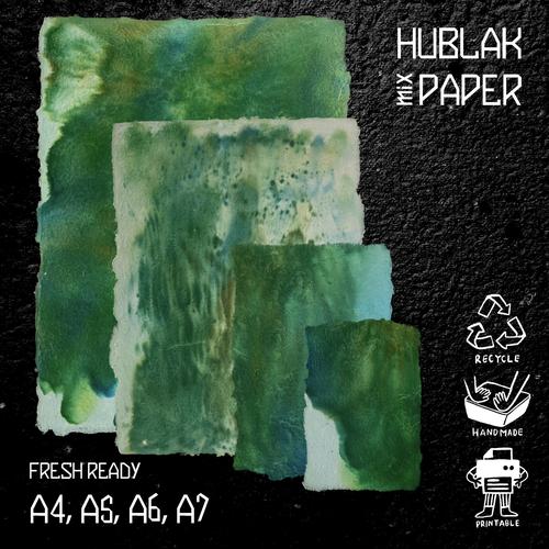 Jual kertas daur ulang / hand made / recycle paper / eco friendly / mix ...