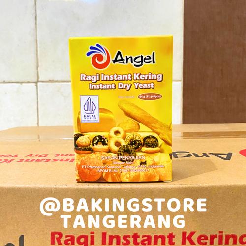 Jual Angel Ragi Instant Kering 4 x 11 gr | Instant Yeast Sachets - Kota ...