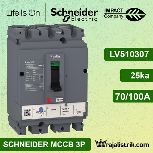 Jual SCHNEIDER MCCB 3P 100A 25ka LV510307 - Kota Tangerang Selatan - Rajalistrik | Tokopedia