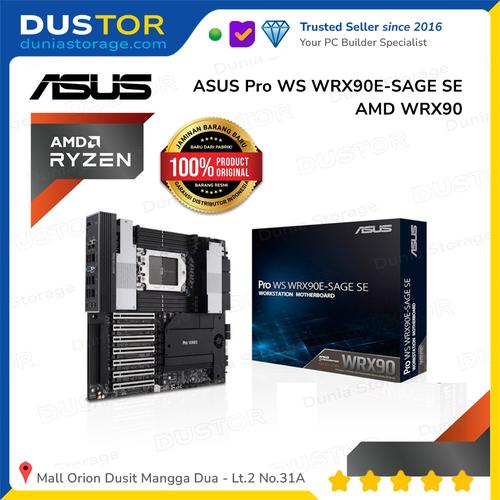 Promo ASUS Pro WS WRX90E-SAGE SE Motherboard Workstation AMD WRX90 sTR5 ...