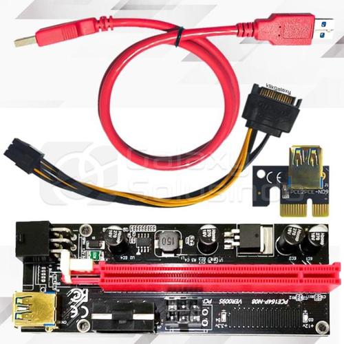 Jual USB 30 PCIE Riser 1x 16x With 4 Solid Capacitor - Kab. Karawang ...