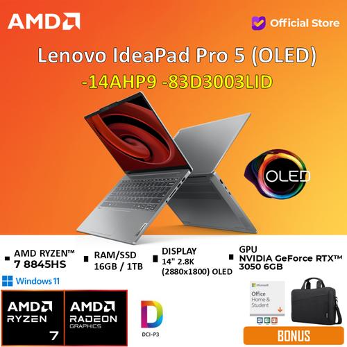Promo Lenovo Ideapad Pro 5 14 OLED Ryzen 7 8845HS RTX3050 6GB 16GB 1TB ...