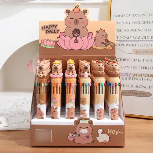 Jual PULPEN 10 WARNA CAPYBARA | PEN WARNA WARNI CAPYBARA | CAPIBARA ...