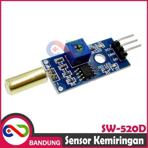 Jual SW-520D SW520D ANGLE TILT KEMIRINGAN 3 PIN SWITCH SENSOR MODULE ...