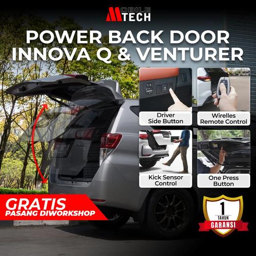 Promo Power Back Door New Innova Q & Venturer Pintu Otomatis Kick ...